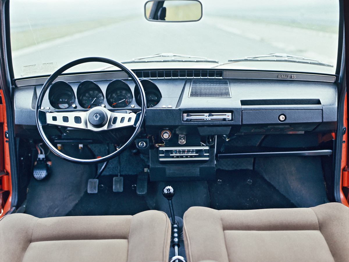 Renault 15 technical specifications and fuel economy